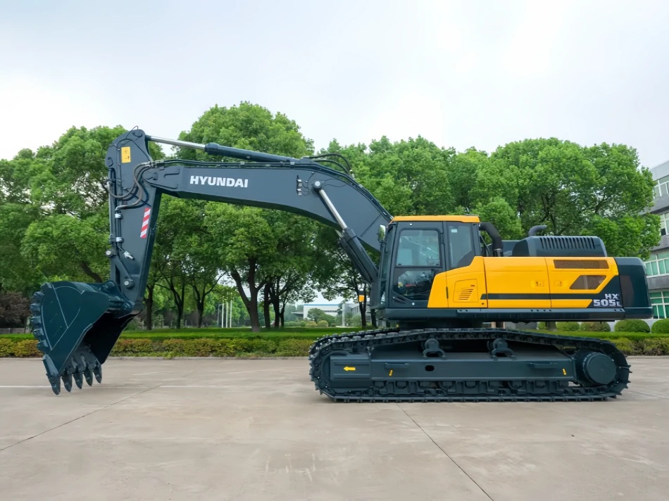 Nueva Hyundai HX505L | Excavadora de Uso Intensivo para la Construcción ...
