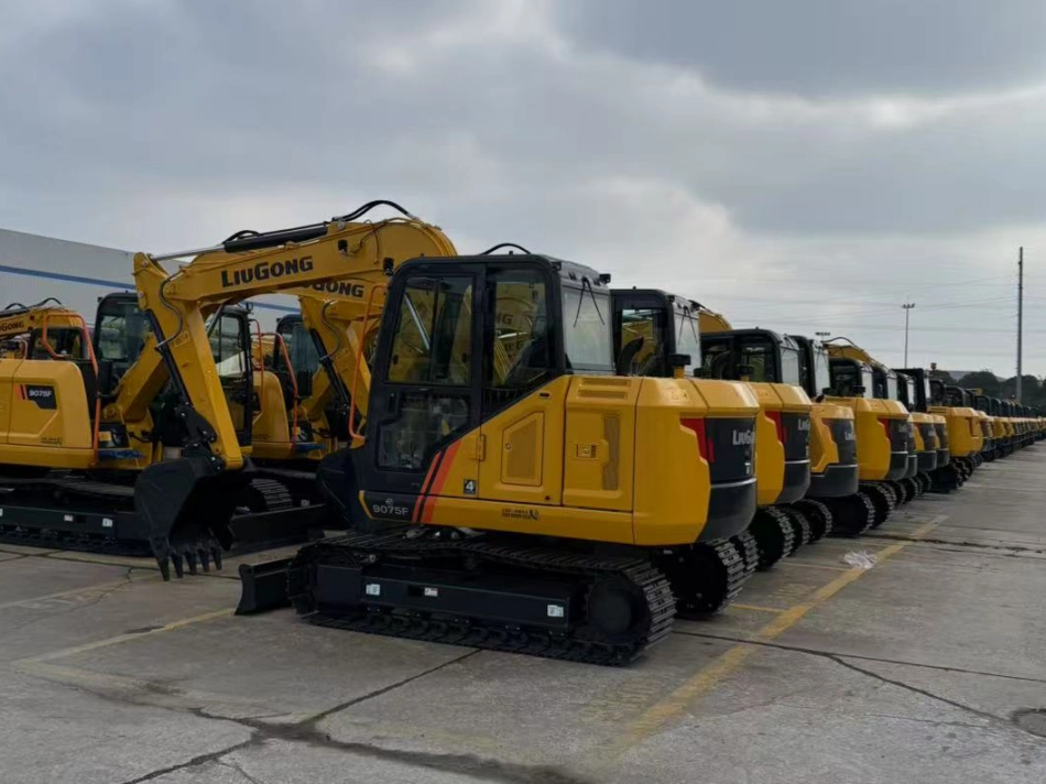 Nueva Excavadora Liugong 9075F | Excavadora Compacta de Orugas para ...