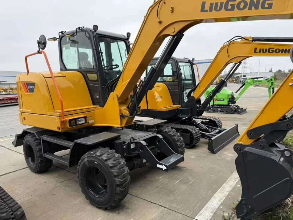 Liugong 906FW Miniexcavadora Certificada | Nuevo Equipo Compacto